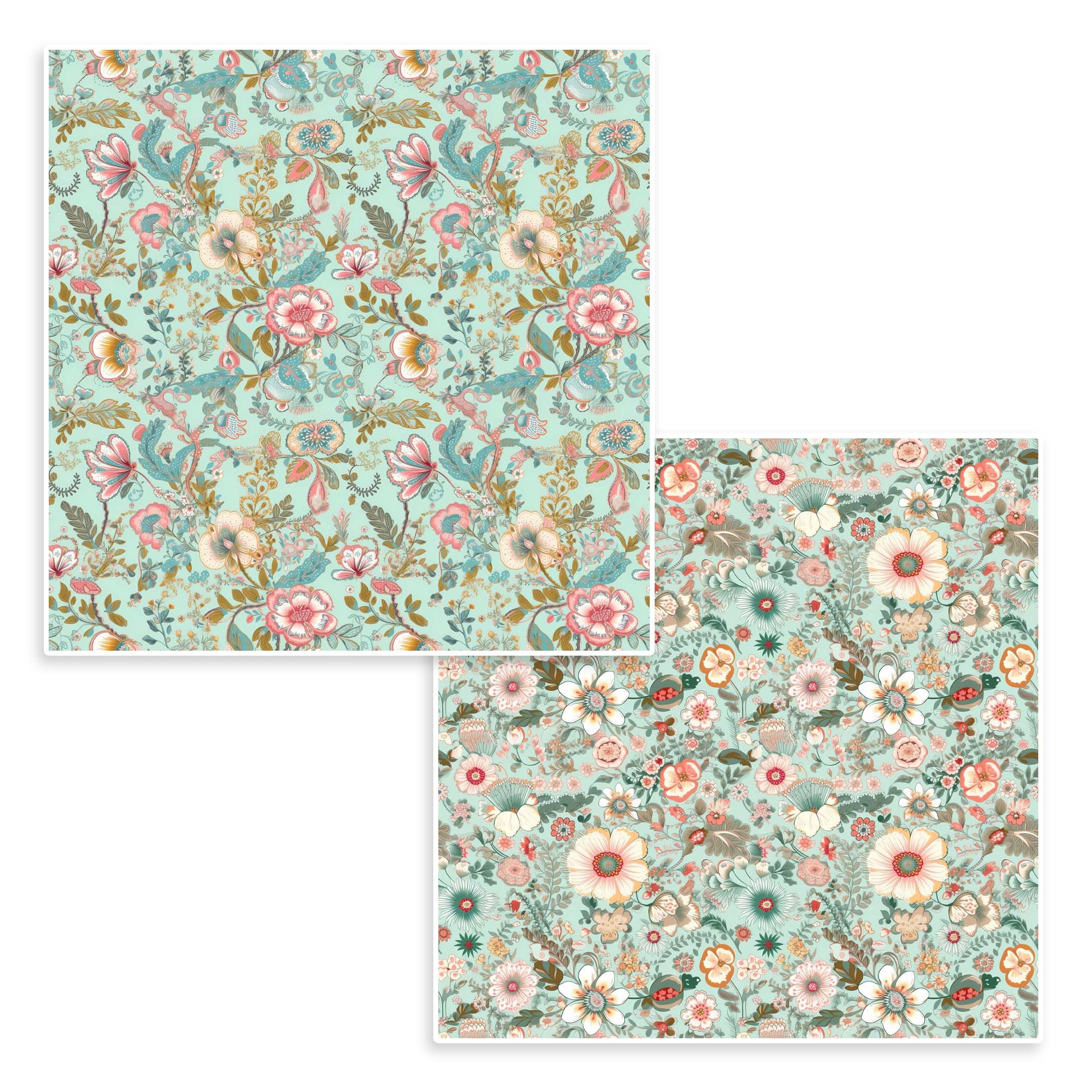 12 Soft Pastel Blossom Digital Papers Spring Floral - Etsy