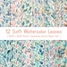 12 Seamless Spring Wildflowers | Watercolor Flower Backgrounds | Spring ...