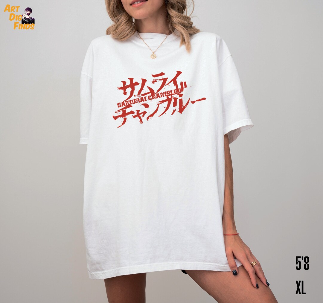 Logo Samurai Champloo Shirt,unisex T-shirt,gift for Him,anime Shirt ...