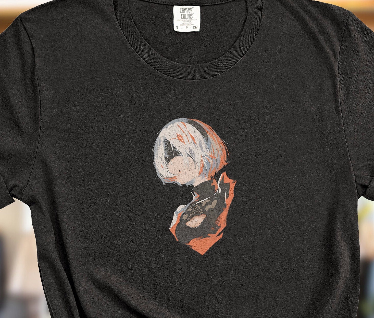 Nier Automata Anime Shirt,2b Yorha Tee,soft Cottonoversized Unisex Tee ...
