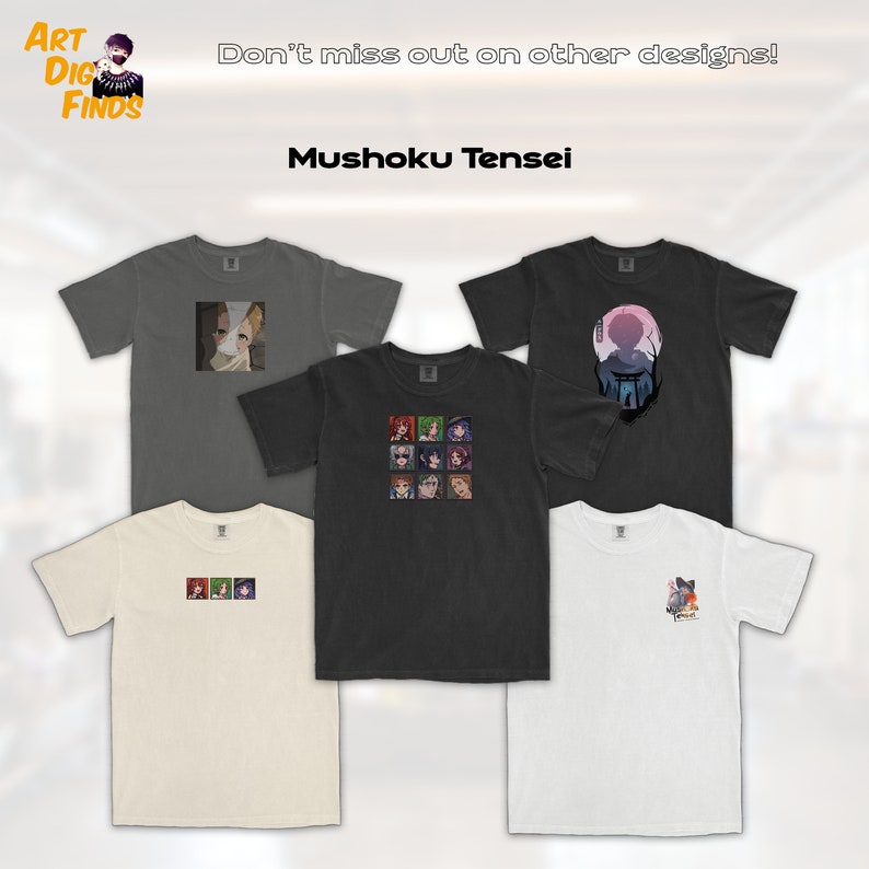 Pixel Art Mushoku Tensei Shirt,oversize Anime Shirt,jobless ...