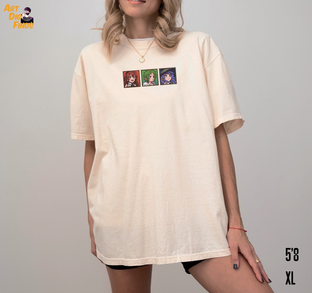 Pixel Art Mushoku Tensei Shirt,oversize Anime Shirt,jobless ...