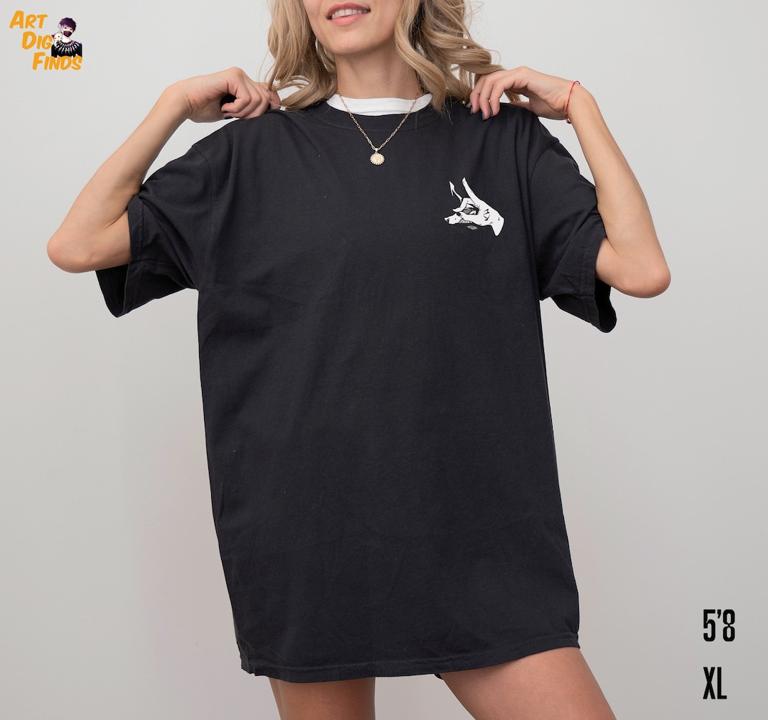 Aki Kon Hand Sign Chainsaw Man Shirt,oversized Unisex T-shirt,subtle ...