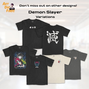 Cute Demon Slayer Corps Shirt,tanjiro,zenitsu,inosuke,oversize Anime ...