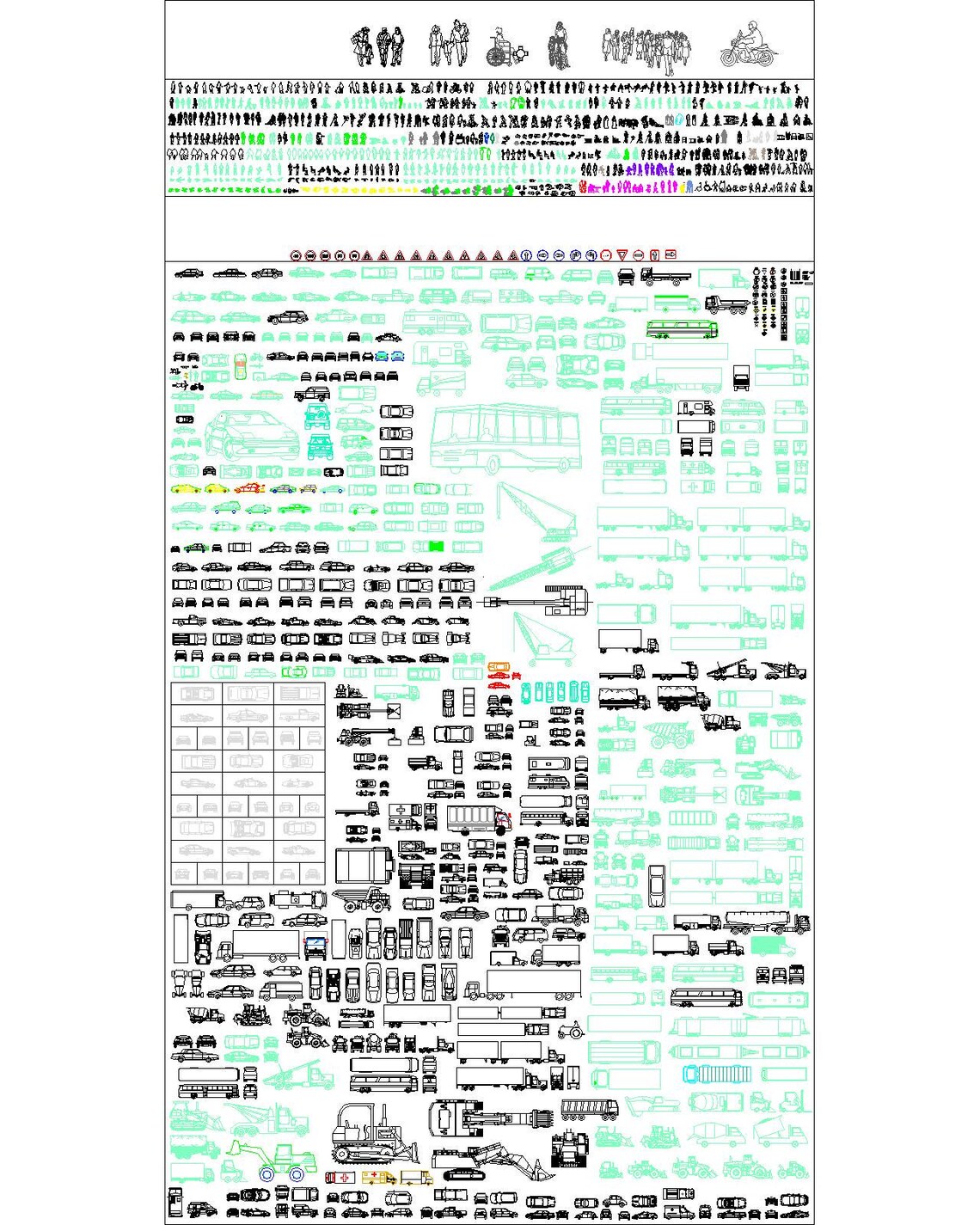 2D Autocad Architectural Drawing Symbols - Etsy