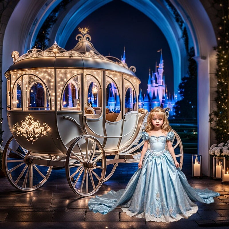 Cinderella Backdrop - Etsy