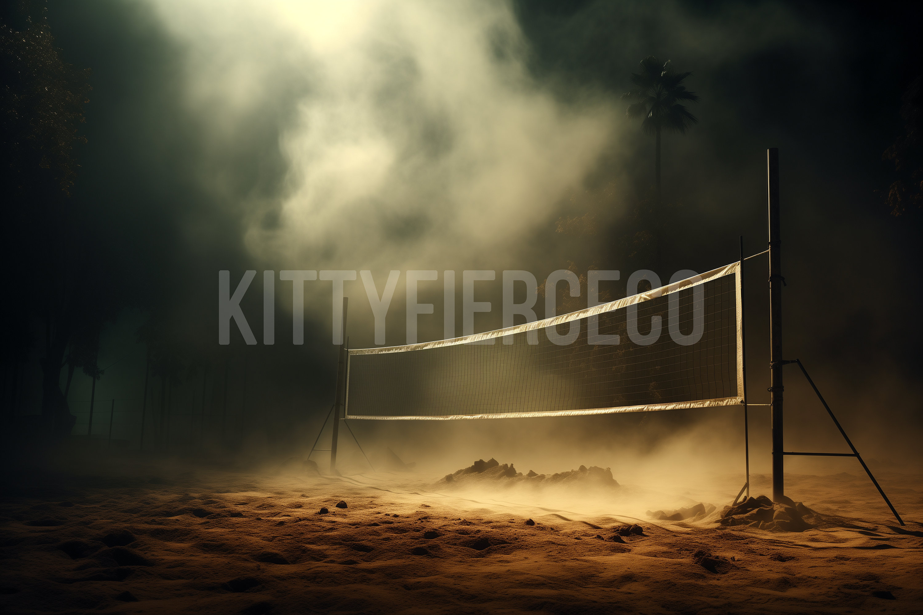 Volleyball Digital Backdrop Sports Poster Digital Background Team ...