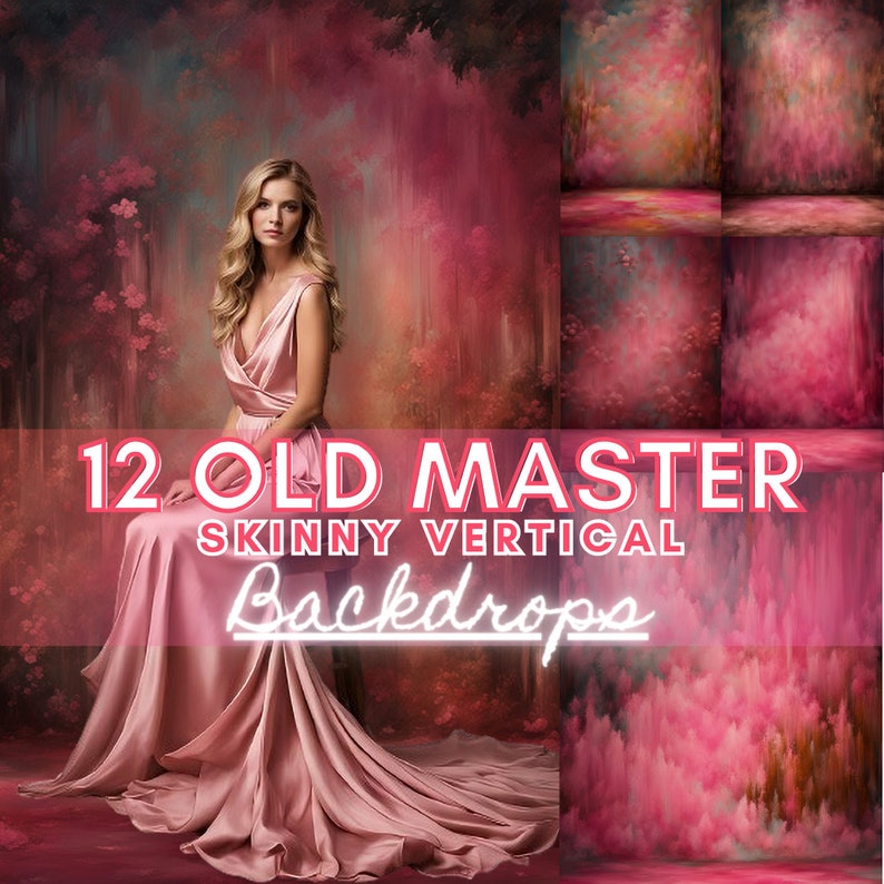 Old Master Style Digital Backdrops Portrait Photography Background Fine ...