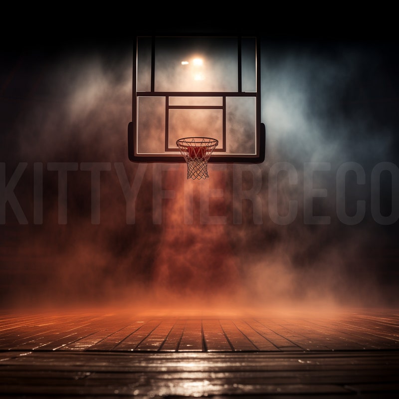 Basketball Backdrop - Etsy