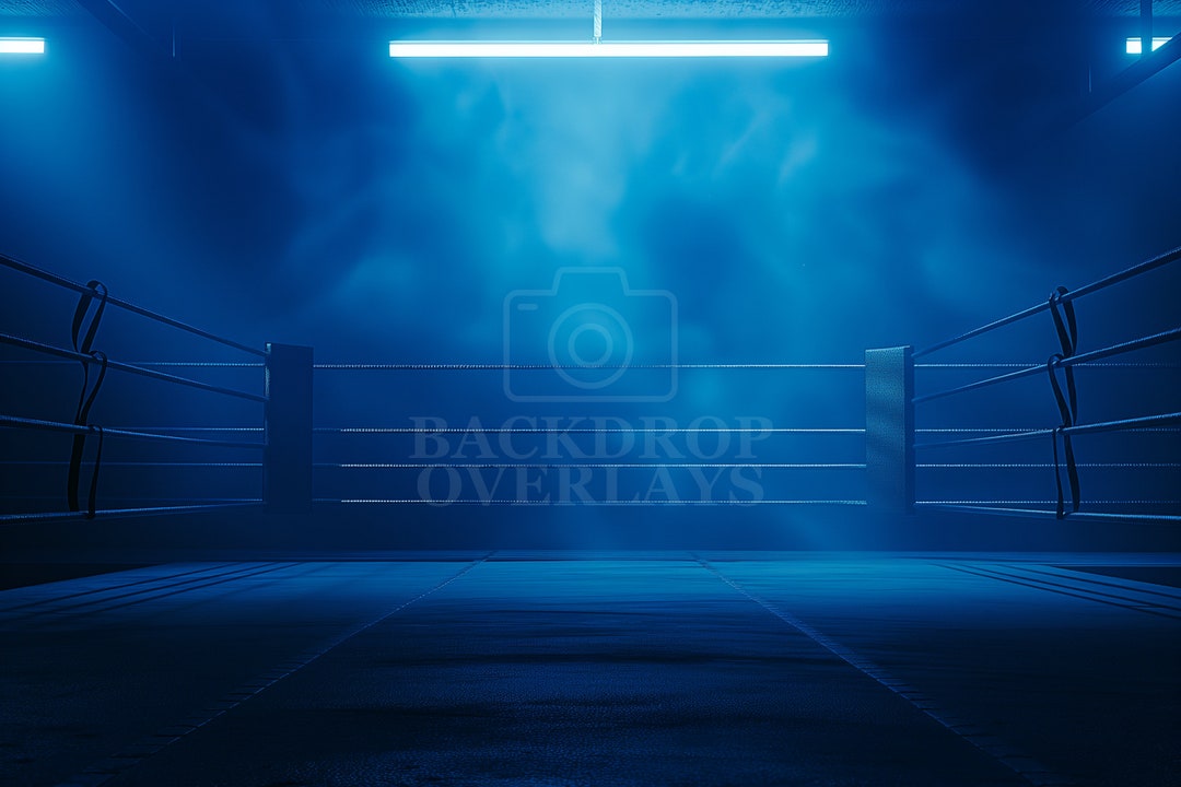 Boxing Ring Digital Backdrop Sports Poster Background Professional ...