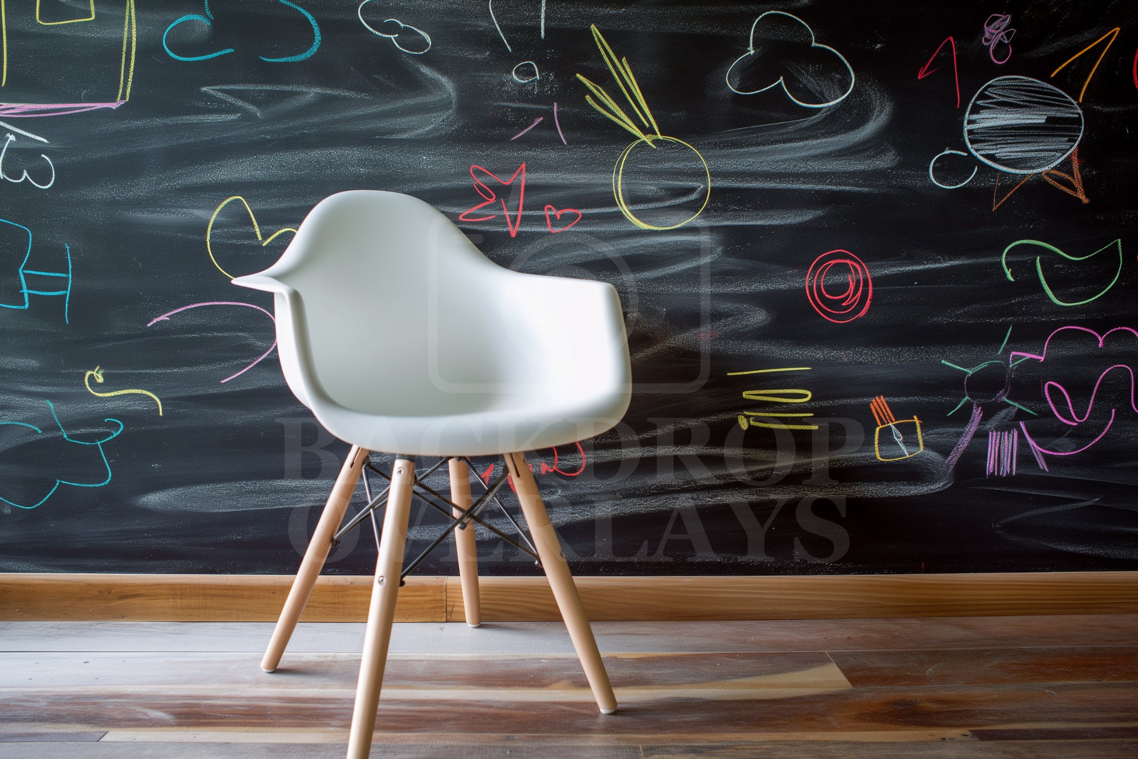 Back to School Portrait Digital Backdrops Graduation Background ...