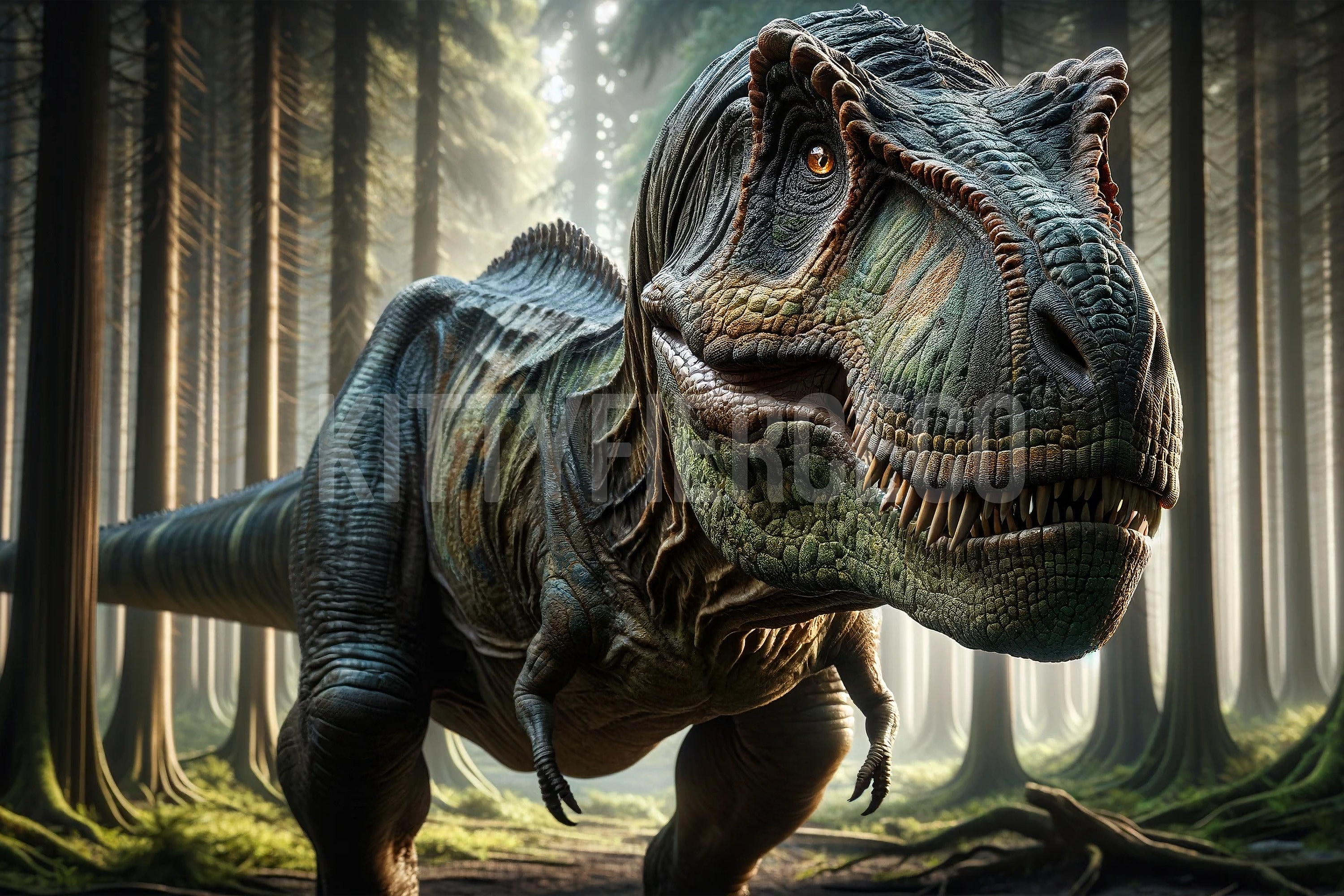 Dinosaur Digital Backdrops T Rex Jungle Jurassic Photography ...