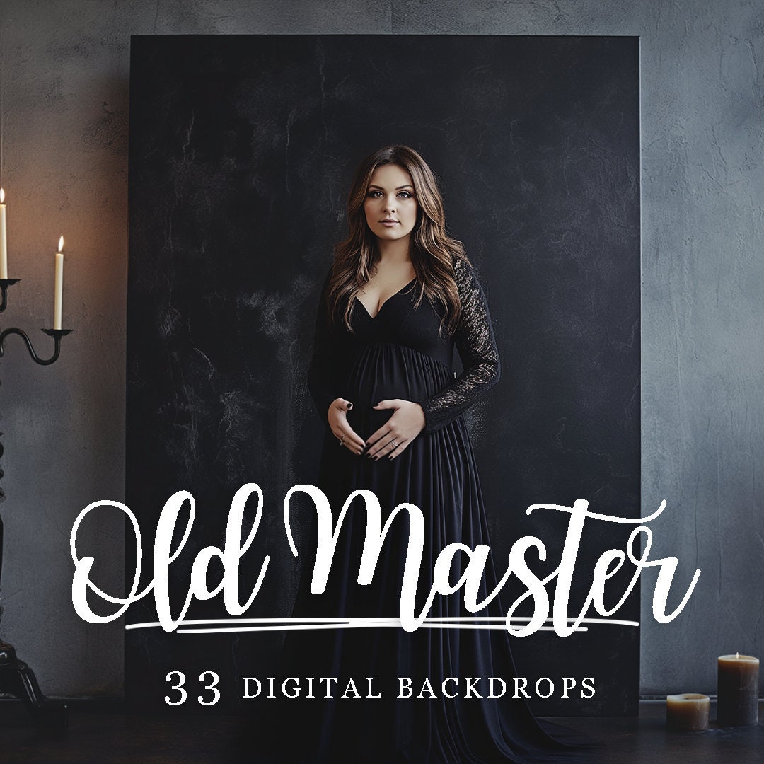 Old Masters Digital Backdrops Dark Moody Studio Photography Backgrounds ...