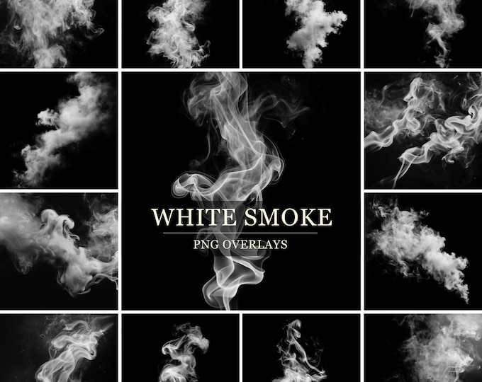 Smoke Overlays Photoshop White Smoke Texture Effects PNG Backdrop ...