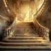 Luxurious Staircase Digital Backdrop Grand Entryway Formal Wedding ...