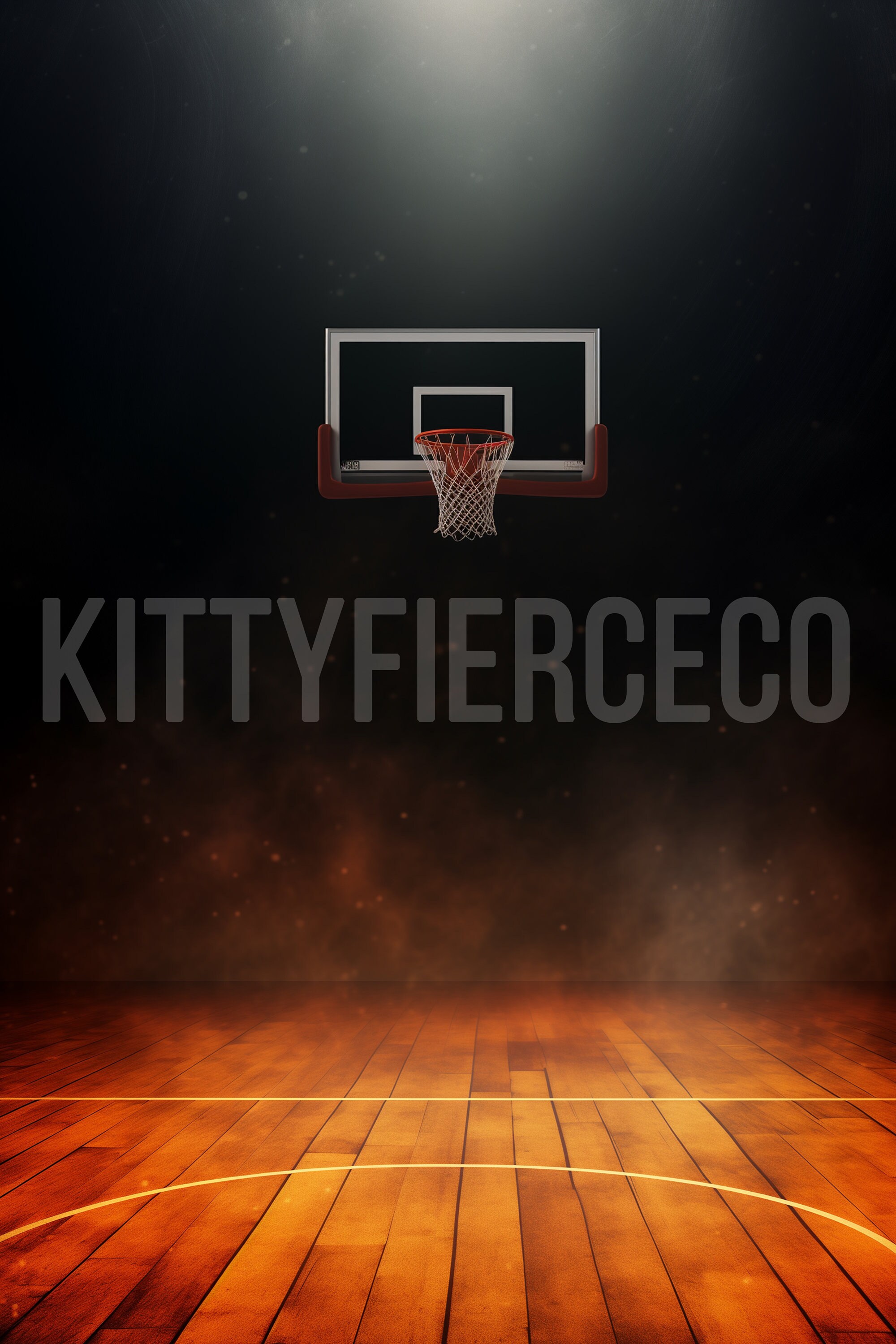 Basketball Digital Backdrop Bundle Sports Poster Digital Backgrounds ...