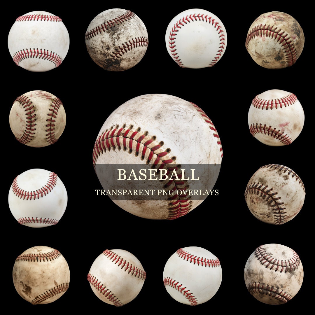 Baseball Transparent PNG Overlays Vintage Baseball Clipart Sports ...