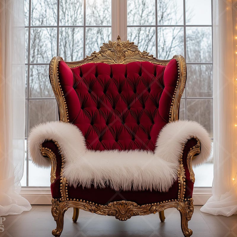 Santa Throne Chair - Etsy