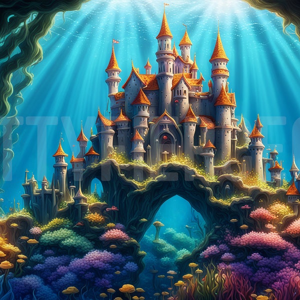 Mermaid Backdrop - Etsy