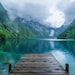 Summer Lake Digital Backdrop Lakeside Scenic Digital Background Outdoor ...