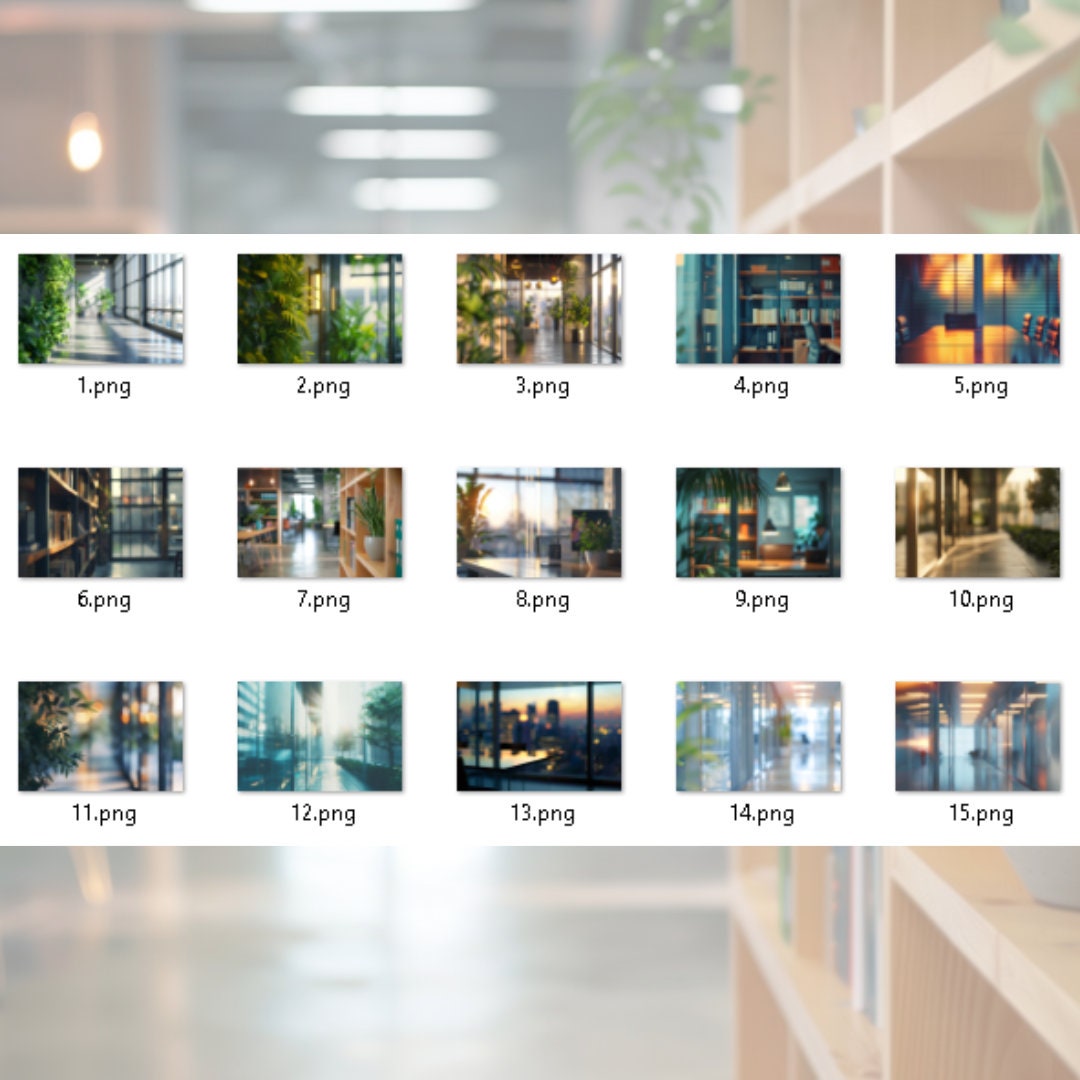 Modern Office Digital Backdrops Soft Focus Blurred Digital Backgrounds ...