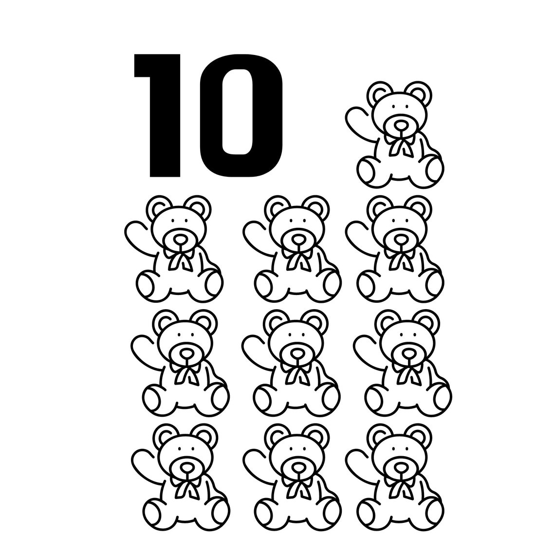 Printable Animal Coloring Pages for Children Instant Download Digital ...