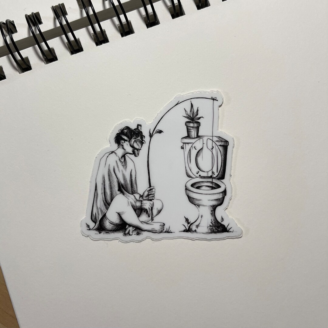 Disgusting Vinyl Sticker - Etsy