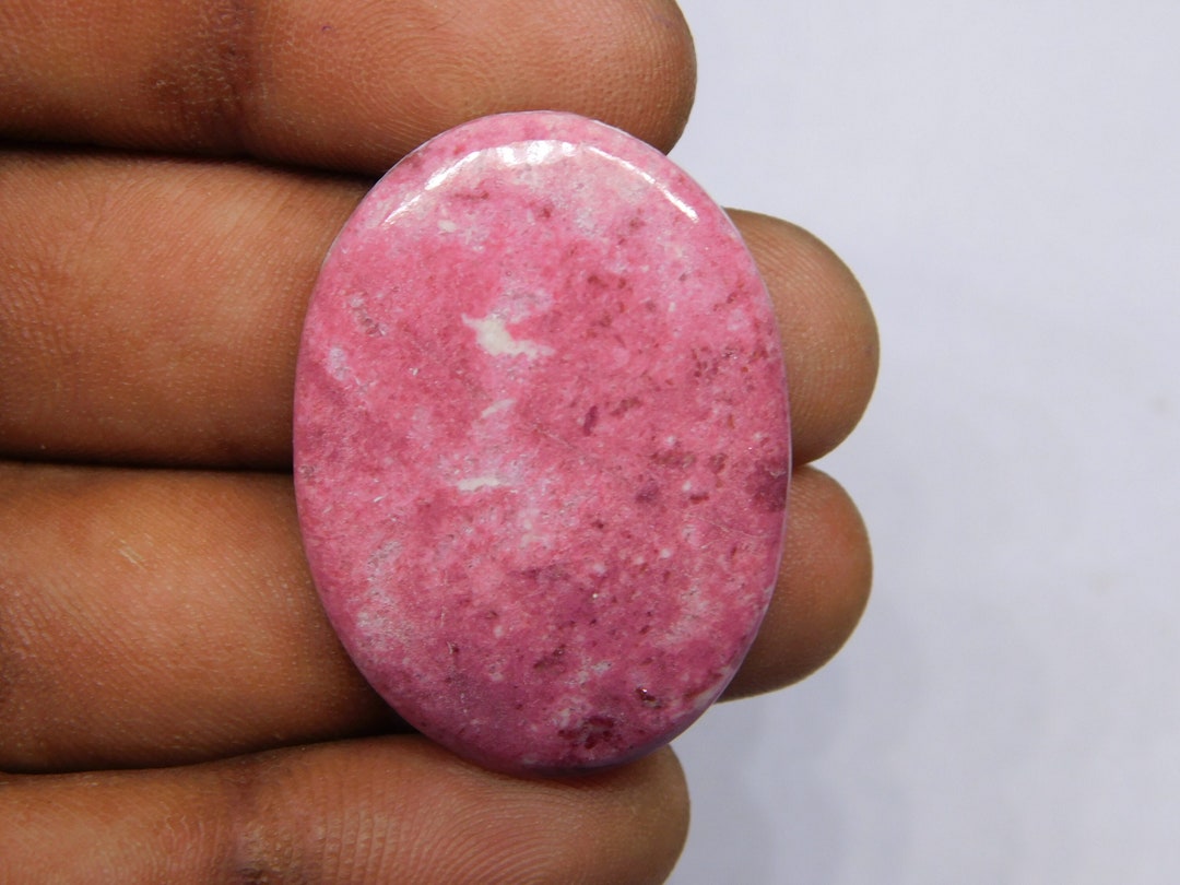 100% Natural Thulite Gemstone Loose Thulite Cabochon - Etsy