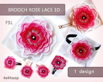 Butterfly Lace. Free Standing Lace FSL. 3D - Etsy