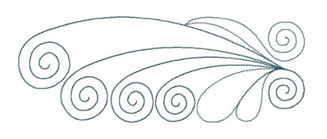 Border Quilt, Embroidery Design, Ith, 4 Sizes, Machine Embroidery File ...