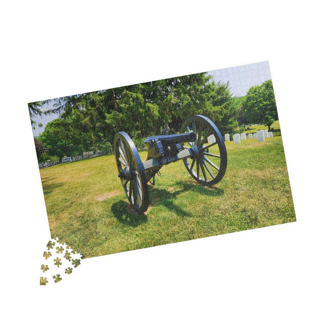 Gettysburg Pennsylvania Civil War Historic Puzzle Jigsaw - Etsy