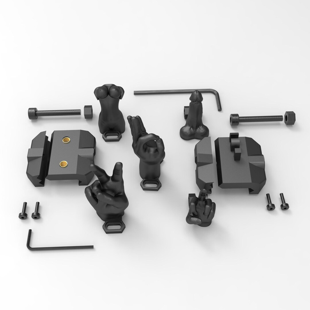 Optix Original and Modular Sight for Picatinny Rails 5 Modules, 2 Bases ...