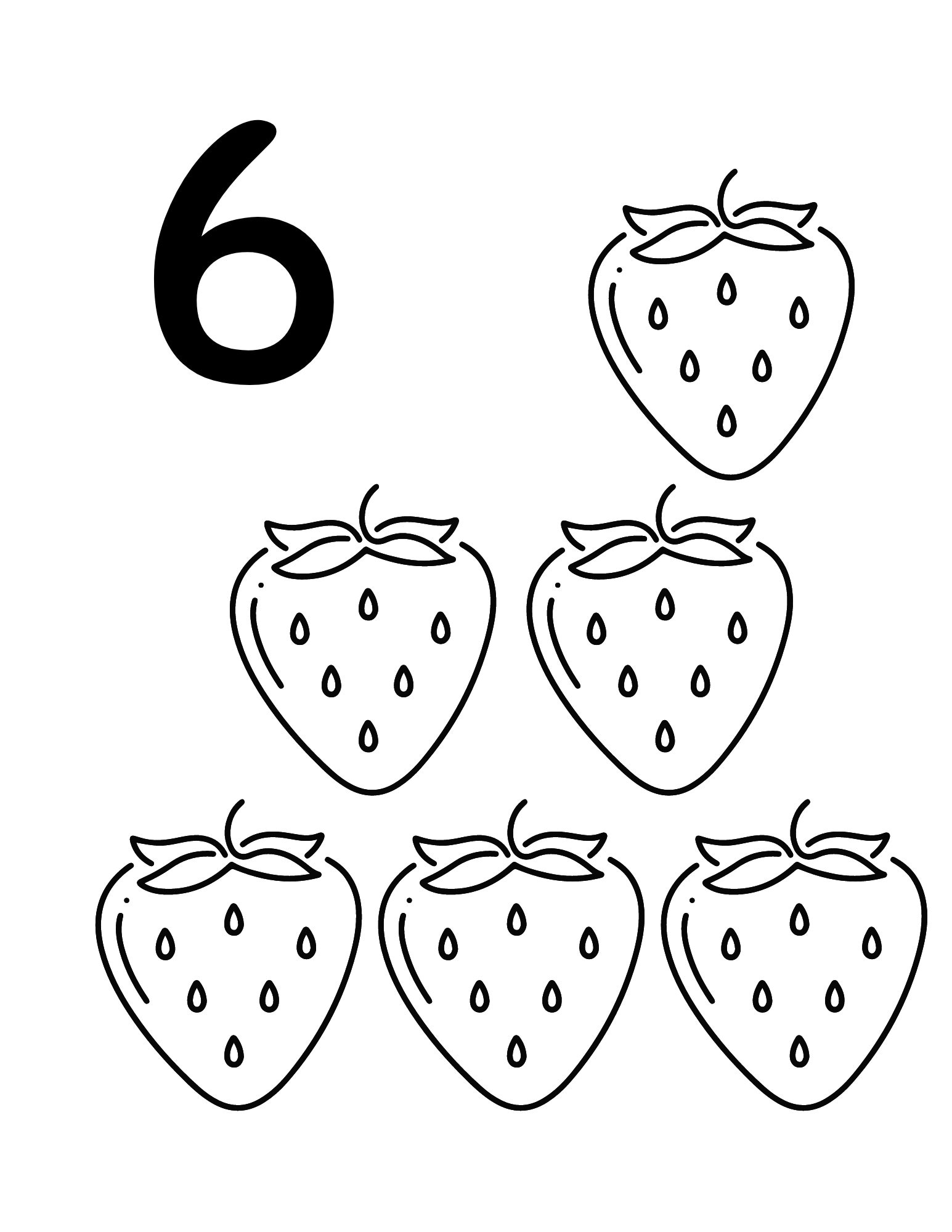 Counting and Coloring Pages 1-10: Educational Printables (digital ...