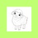 Adorable Sheep Coloring Pages for Preschoolers | Printable Farm Animal ...