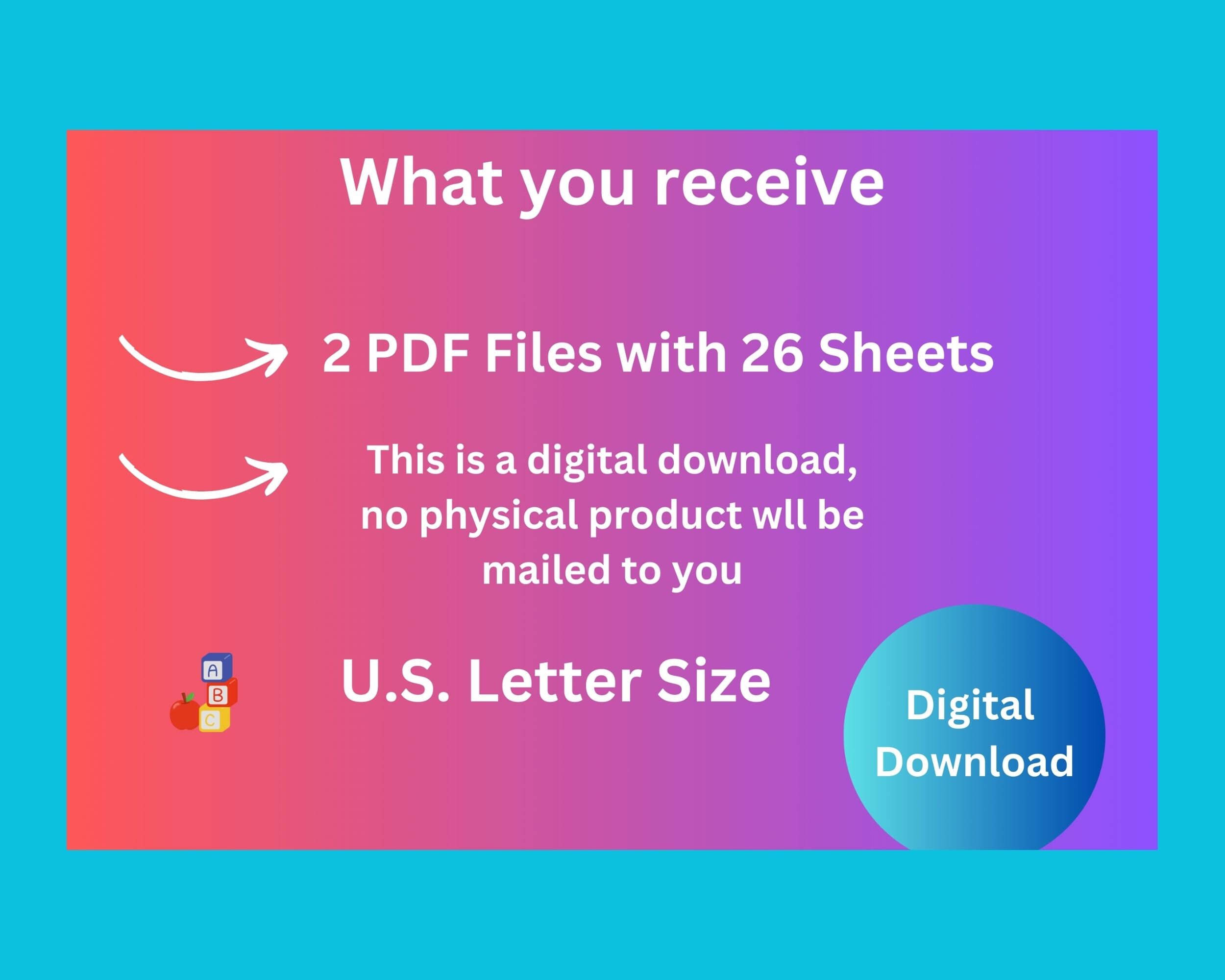 Alphabet Letter Identification Worksheets - Fun and Educational ...