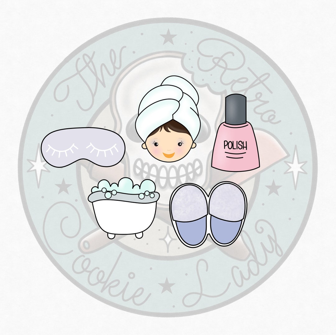 Spa Day Cookie Cutters - Etsy