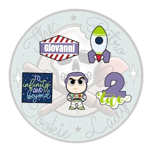 Two Infinity and Beyond Space Cookie Cutters - Etsy