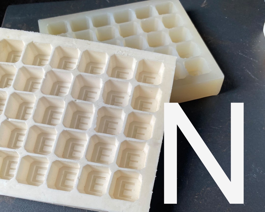 Letter 'N' Silicone Mold: Alphabet Soap Skewer, Baby Shower Favors - Etsy
