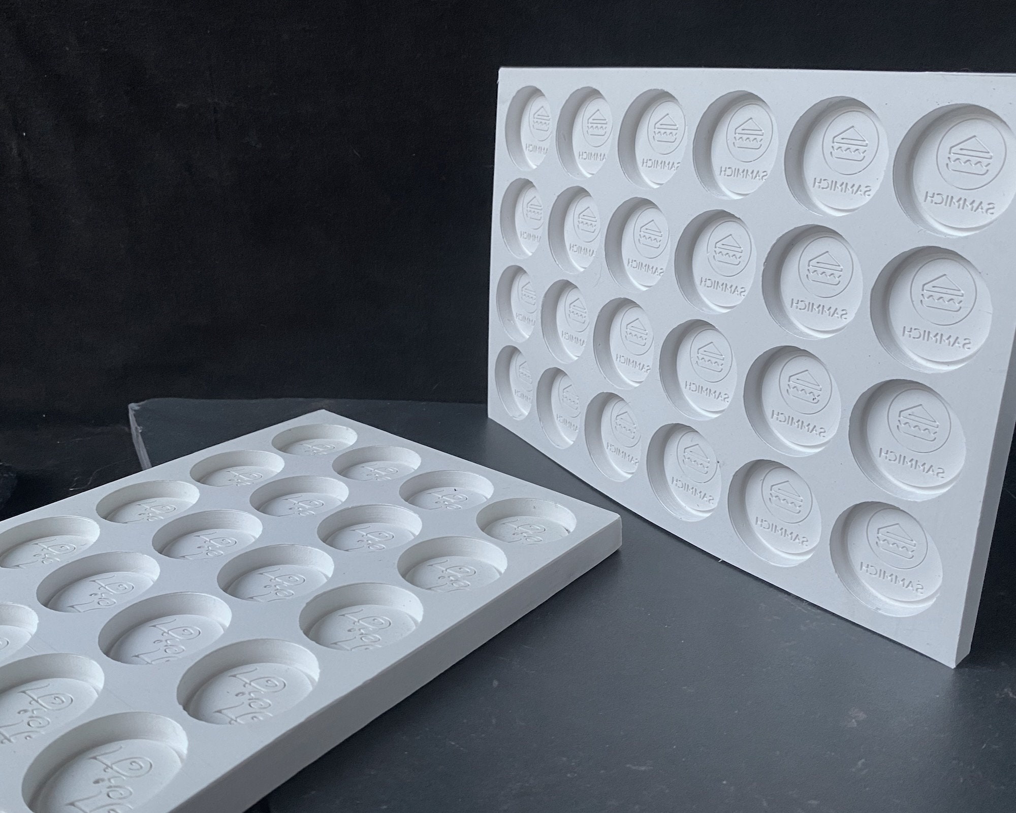 Customized Logo Chocolate Mold, Silicone Mold for Chocolate, Jelly ...