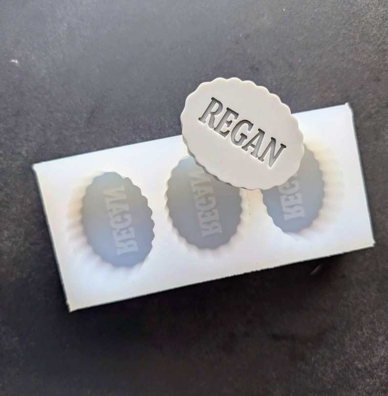 Personalized Logo Butter Mold – Food-grade Silicone, Handmade Branding ...