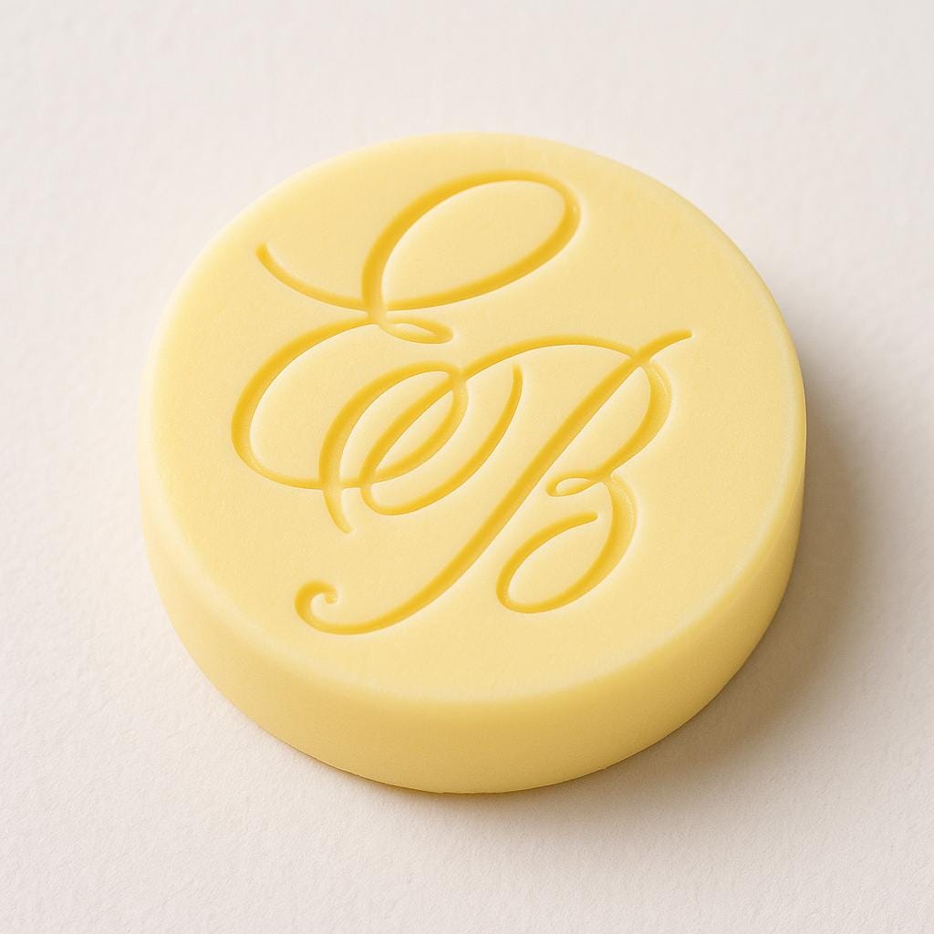 Custom Silicone Mold for Wedding Butter & Chocolate – 24 Cavities (40× ...