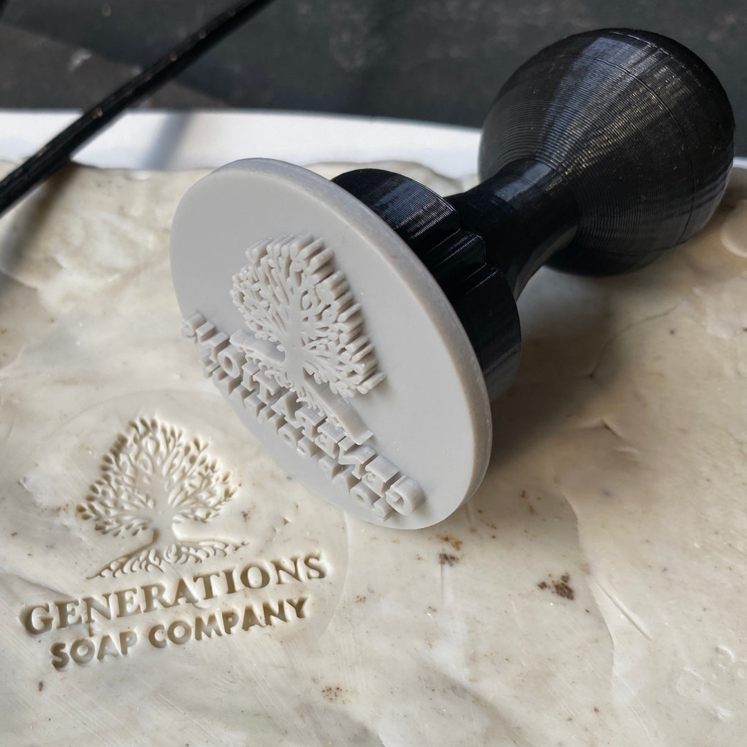 Custom Soap Stamp, Soap Stamp With Custom Logo, Custom Soap Stamp ...