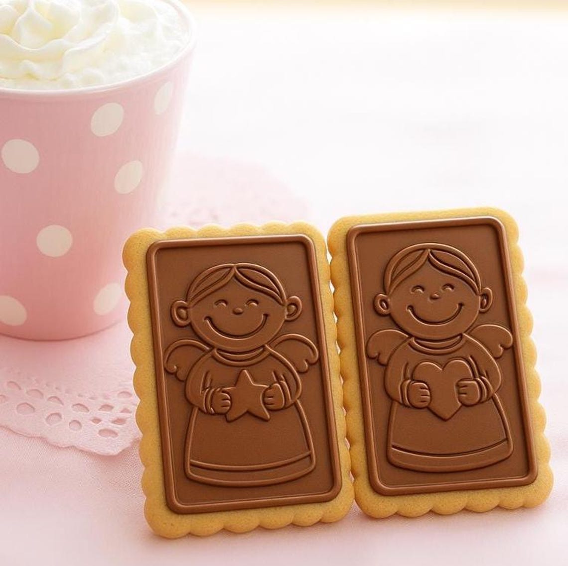 Custom Rectangle Chocolate Plaque Mold – Personalized Logo Topper for ...