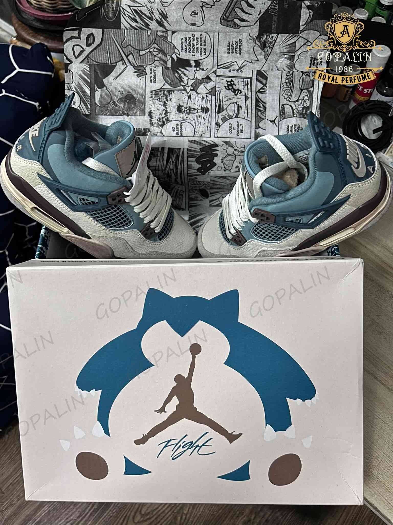 Air Jordan 4 Andrew Chiou Snorlax Full Size Available Gift - Etsy