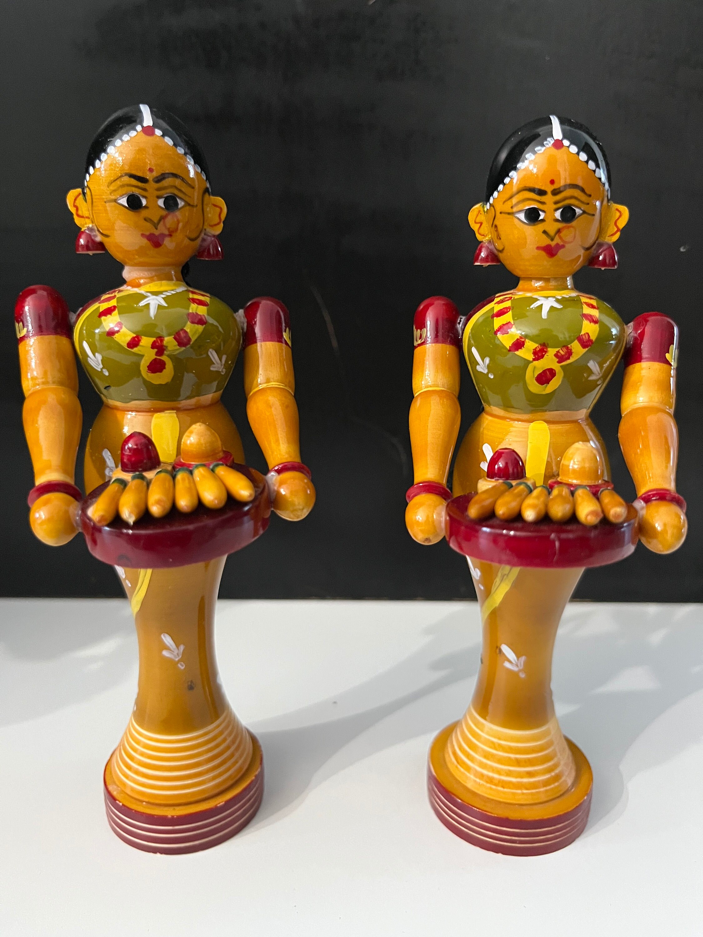 Traditional/ethnic Girl/half Saree/girl Holding Tamboolam - Etsy