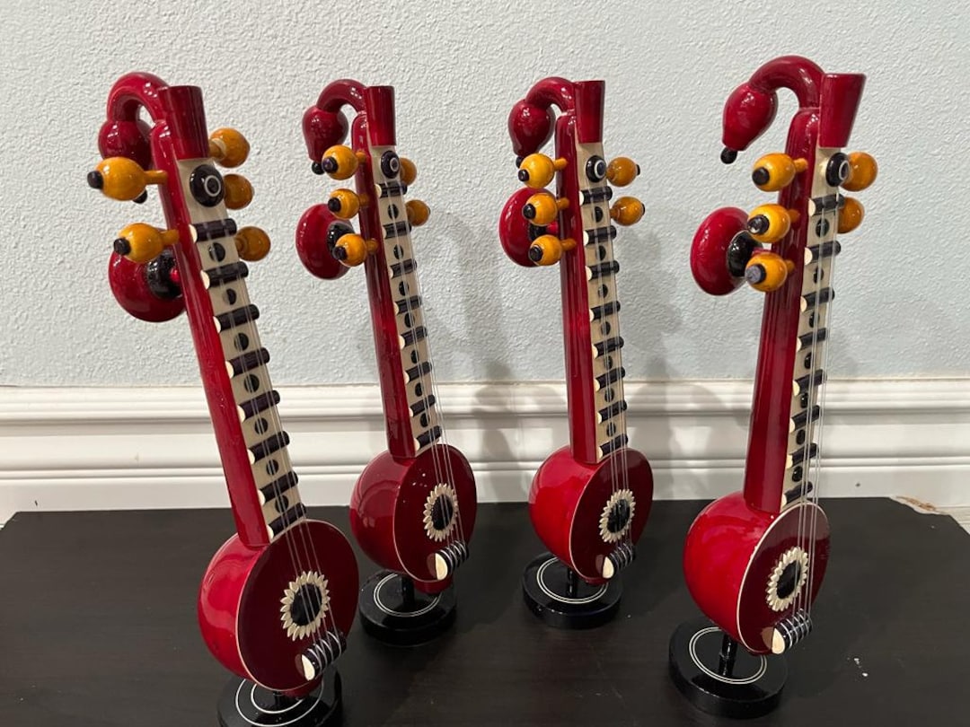 Miniature Veena 12 Inch /musical Instrument/home Decor - Etsy