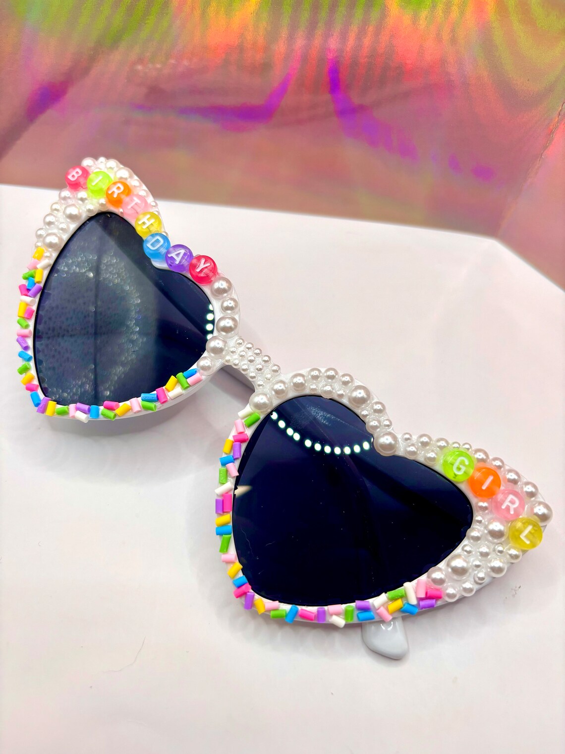 CUSTOM Bedazzled BIRTHDAY Glasses / Sunglasses - Etsy
