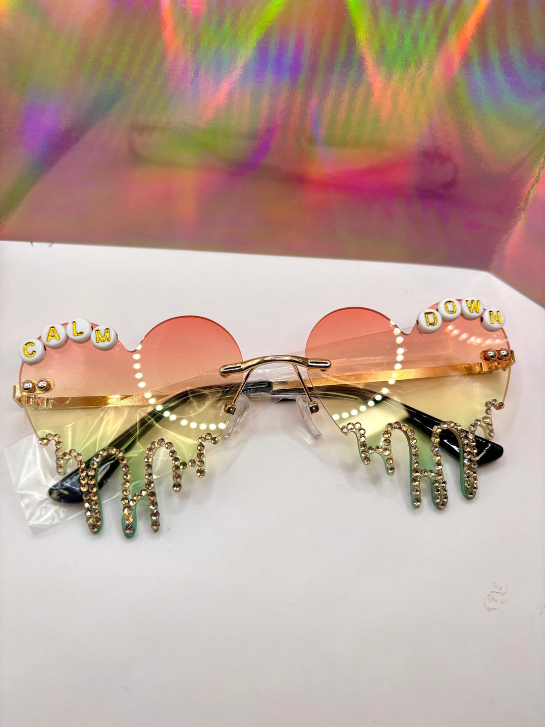 Eras Tour Concert / Drip Sunglasses- Lover - Etsy