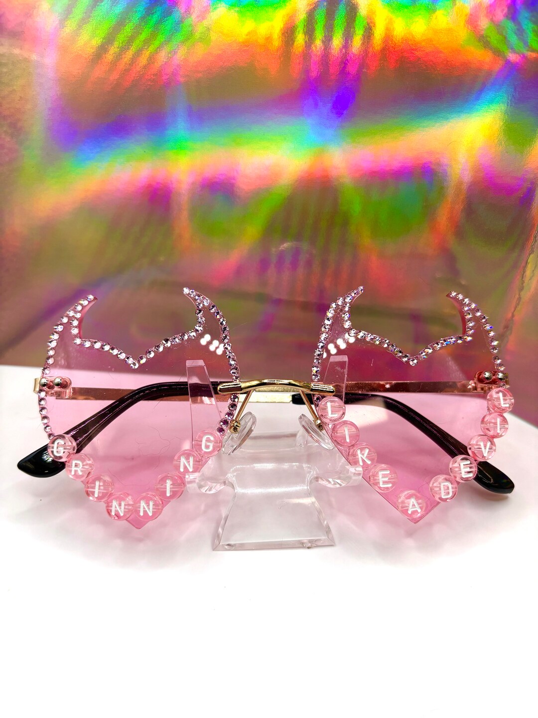 Eras Tour Concert / Devil Sunglasses- Lover / Cruel Summer - Etsy