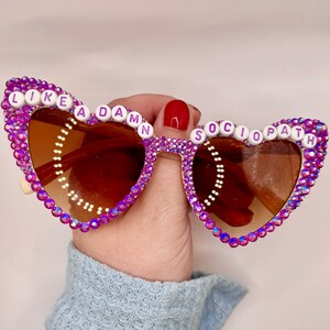 CUSTOMIZABLE GUTS World Tour Bedazzled Glasses / Olivia Rodrigo Glasses ...